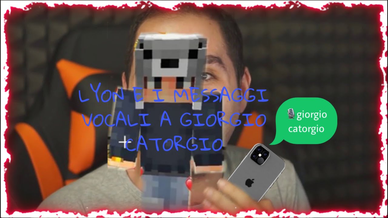 LYON E I MESSAGGI VOCALI A GIORGIO CATORGIO🎙🐭 - YouTube