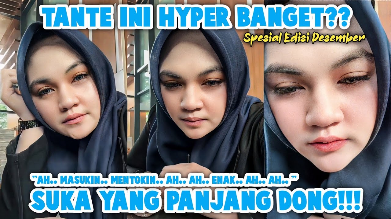 TANTE HYPER SUKA YANG PANJANG? | Eva Nurasyifa Real - YouTube