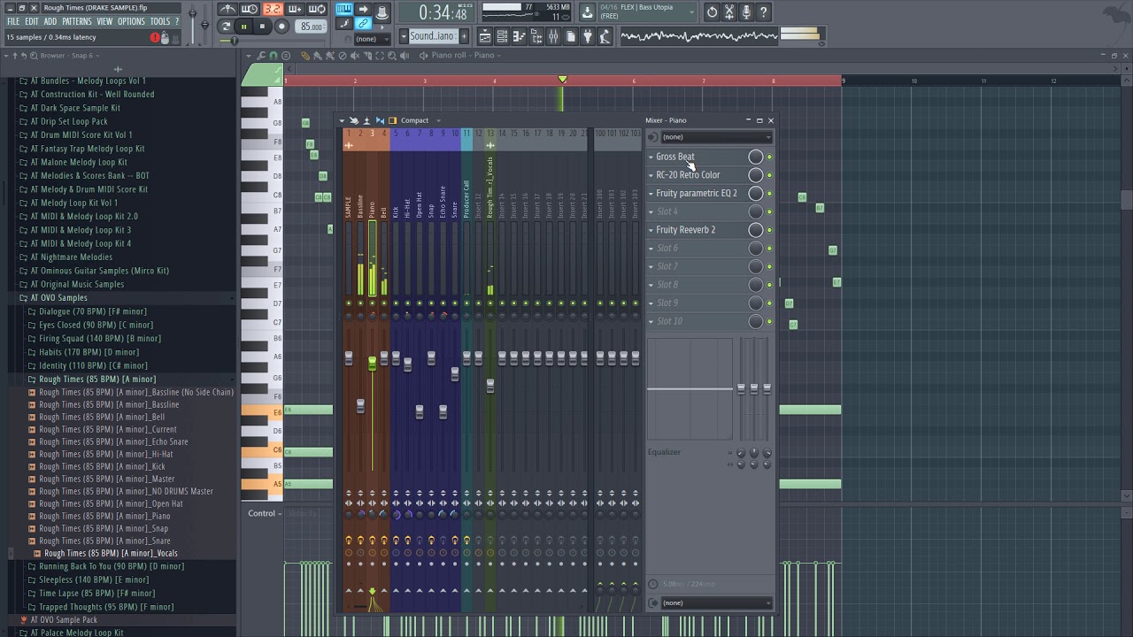 Breaking Down A Sample Based Drake Type Beat - FL Studio + Sample Pack ...