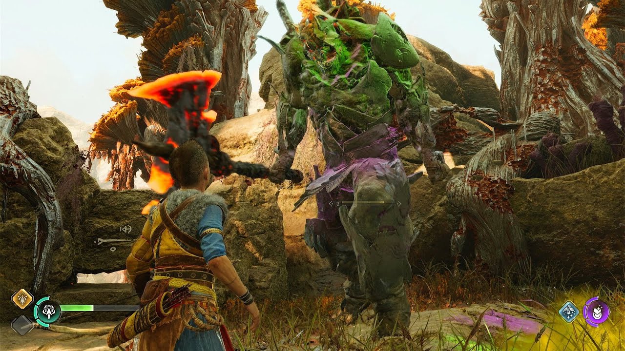 God of War Ragnarok Gigantic Enemies 4 - YouTube