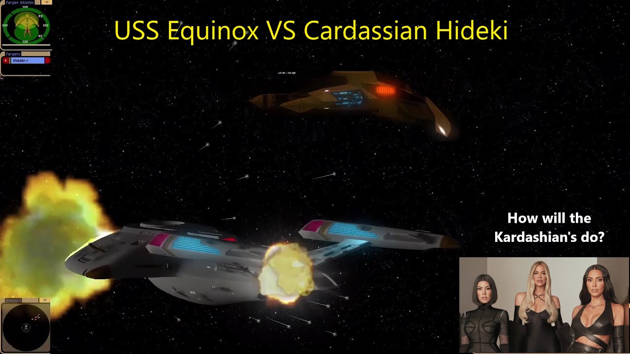 USS Equinox VS Cardassian Hideki | Both Sides | Captain Ransom | Star ...