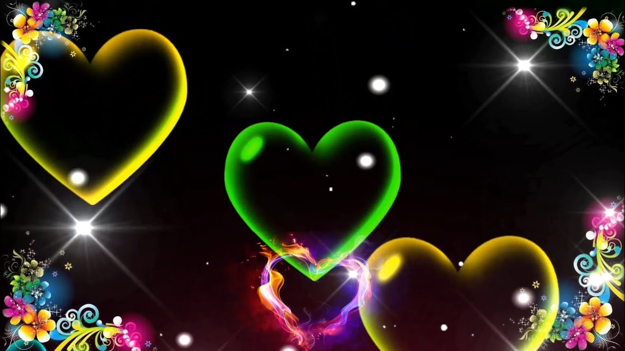 black screen lights effect video | flowers black screen effect | black ...