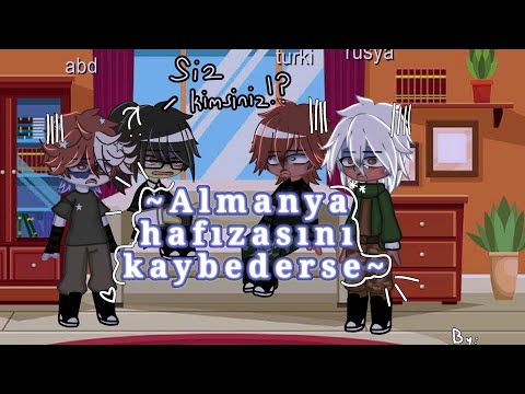 ~Almanya hafızasını kaybederse~ [] 1/? [] Gacha Club [] Almanya, Türkiye, Amerika, Rusya