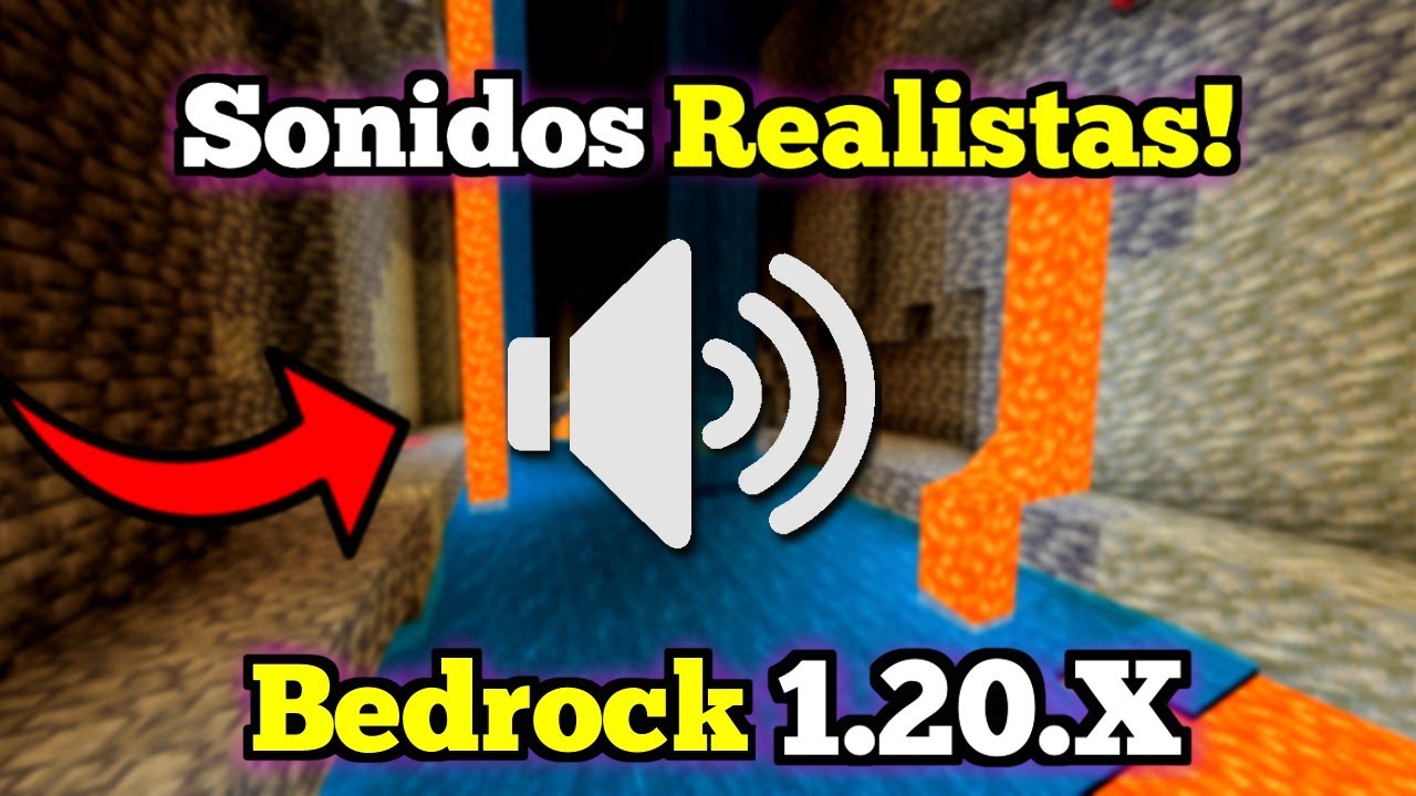 🟢 SONIDOS REALISTAS en CUEVAS para Minecraft PE 1.20.X | Textura ...