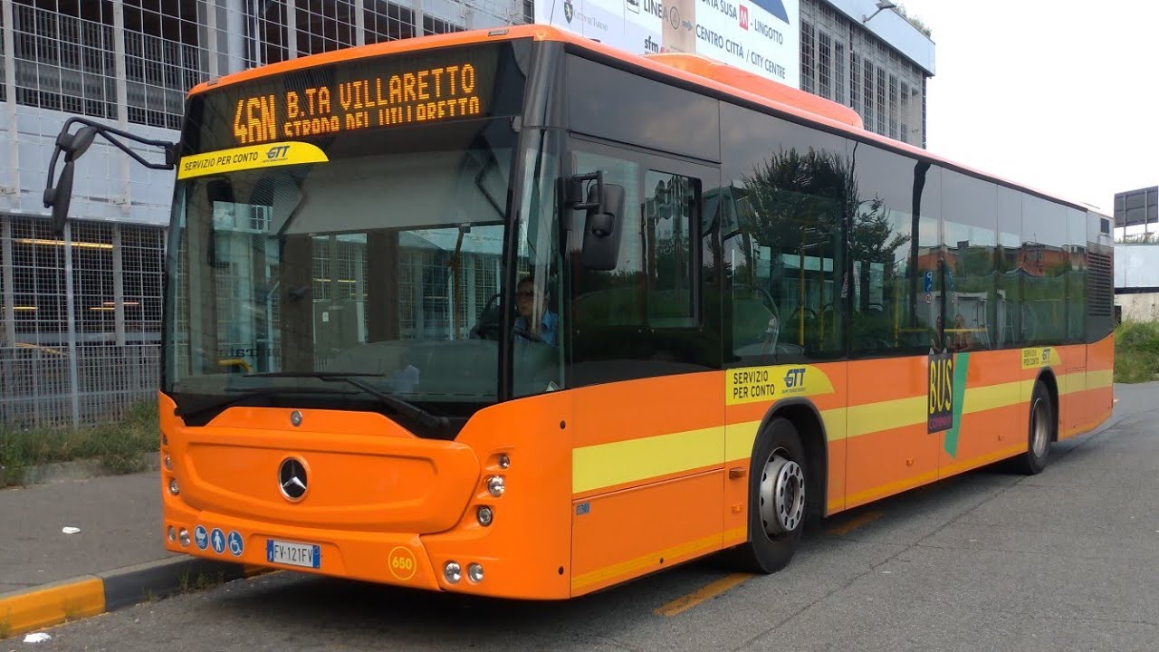 BUS COMPANY 650 - Linea 46N GTT - YouTube