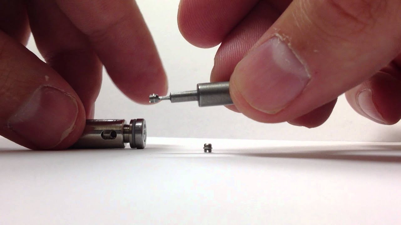 New Epee Point Screws - Demonstration - YouTube