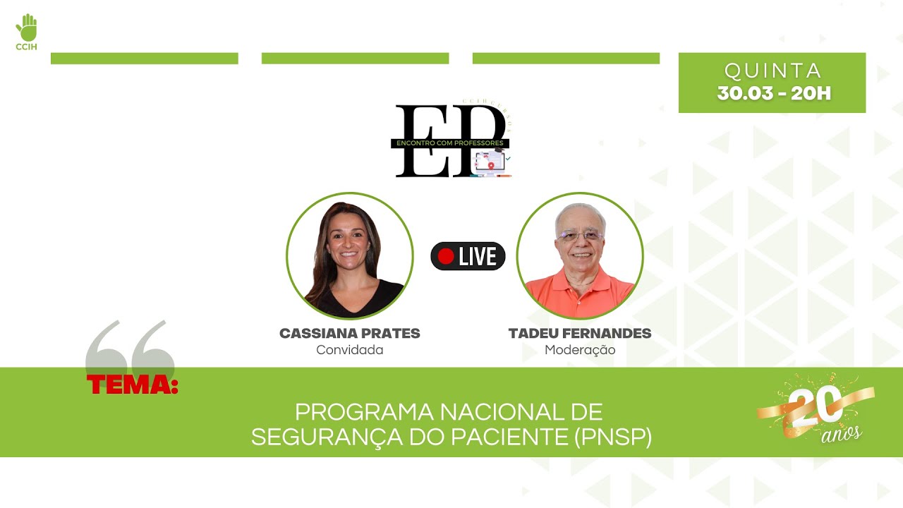 Programa Nacional de Segurança do Paciente (PNSP) - YouTube