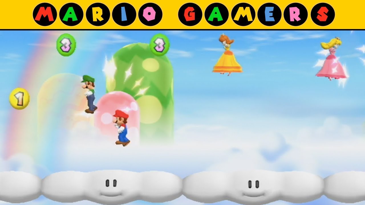 Mario Party 9 - Buddy Bounce (Minigame) - YouTube