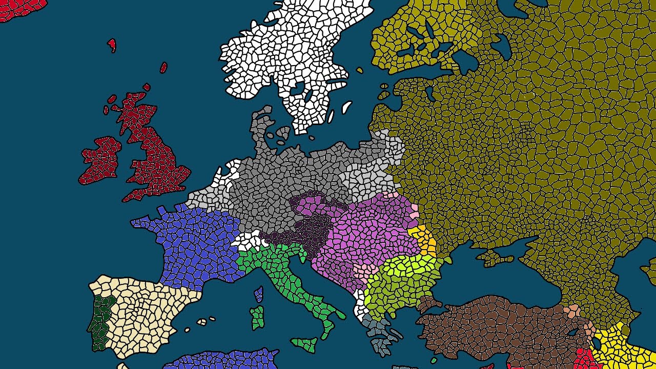 Alternate History of WW1 (map-game style) - YouTube