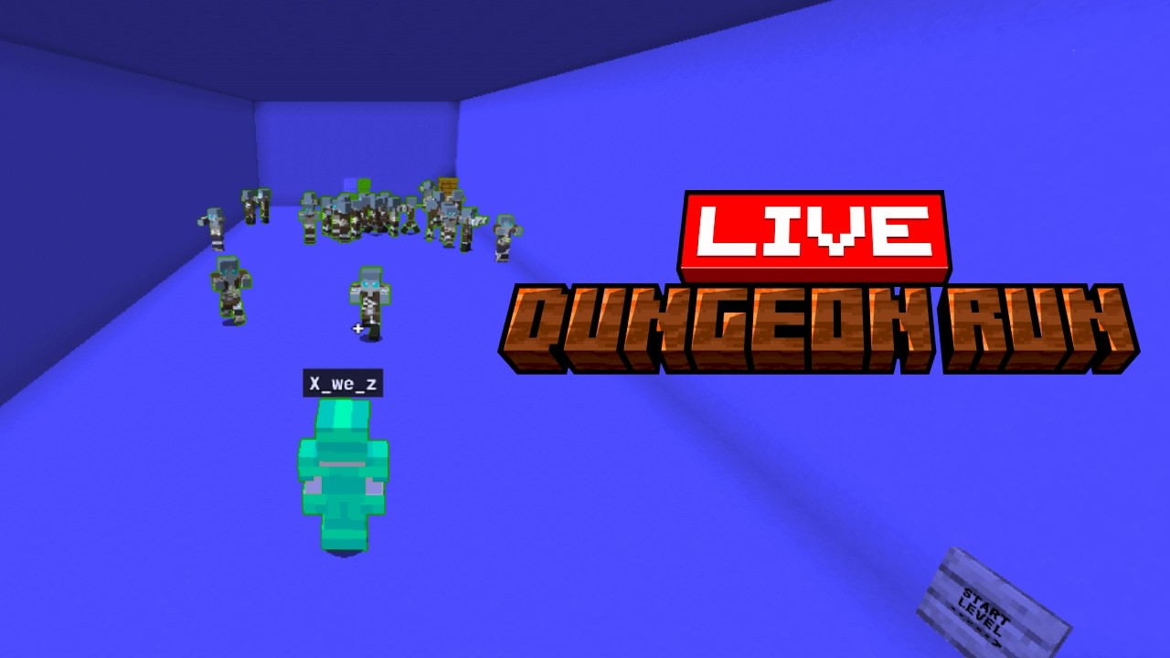 [LIVE] DUNGEON RUN Game with FANS! - YouTube