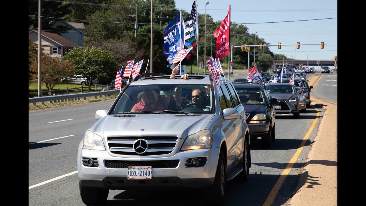 Nation’s Capital Trump Train Car Parade (Part 1) 北維州支持川普汽車遊行（1） - YouTube