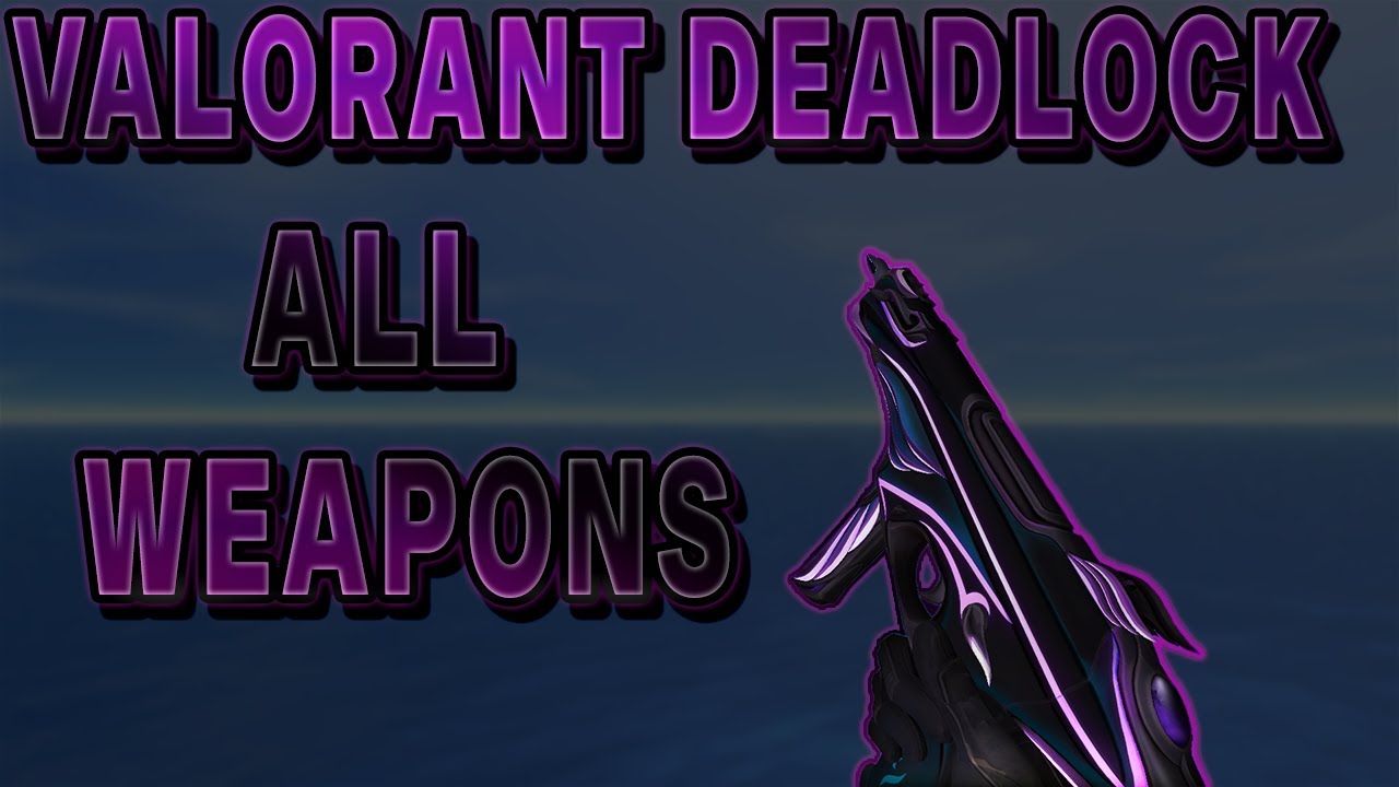 VALORANT "Deadlock All Weapons" SKIN PACK FOR CS 1.6 - YouTube