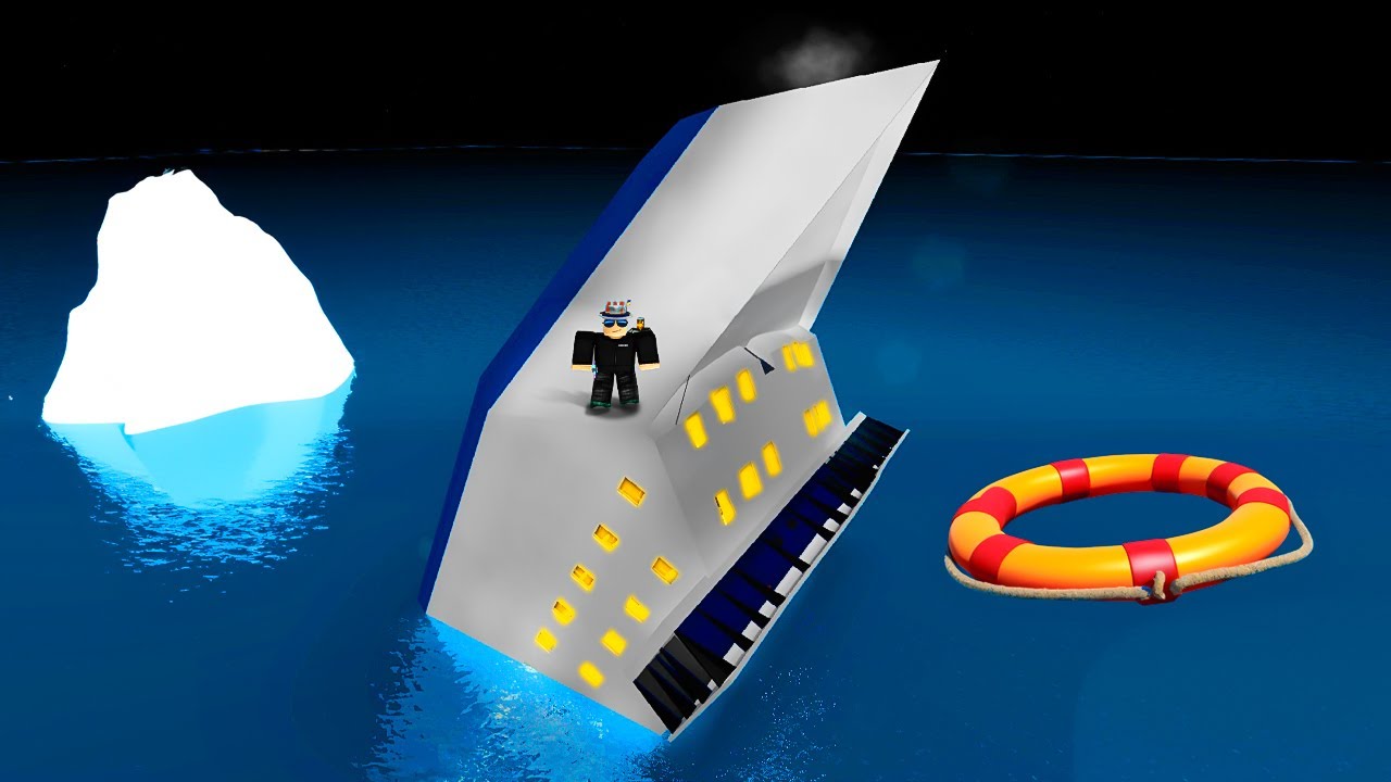 ROBLOX SINKING SHIPS - Surviving Sinking Ships Challenge in Roblox ...