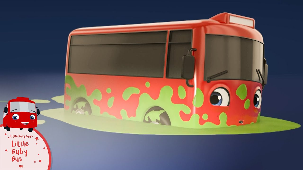 Oh No! Buster’s Stuck in the Slimy Green Puddle | Red Buster Car Anime ...