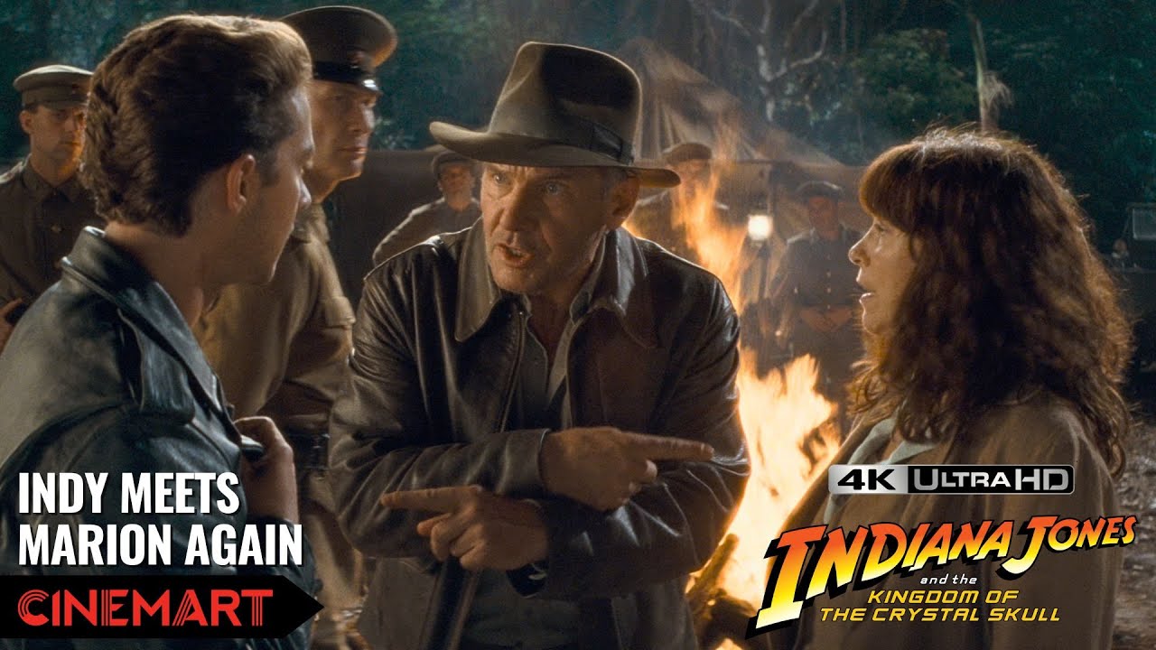 INDIANA JONES AND THE KINGDOM OF CRYSTAL SKULL (2008) | Indy and Marion ...
