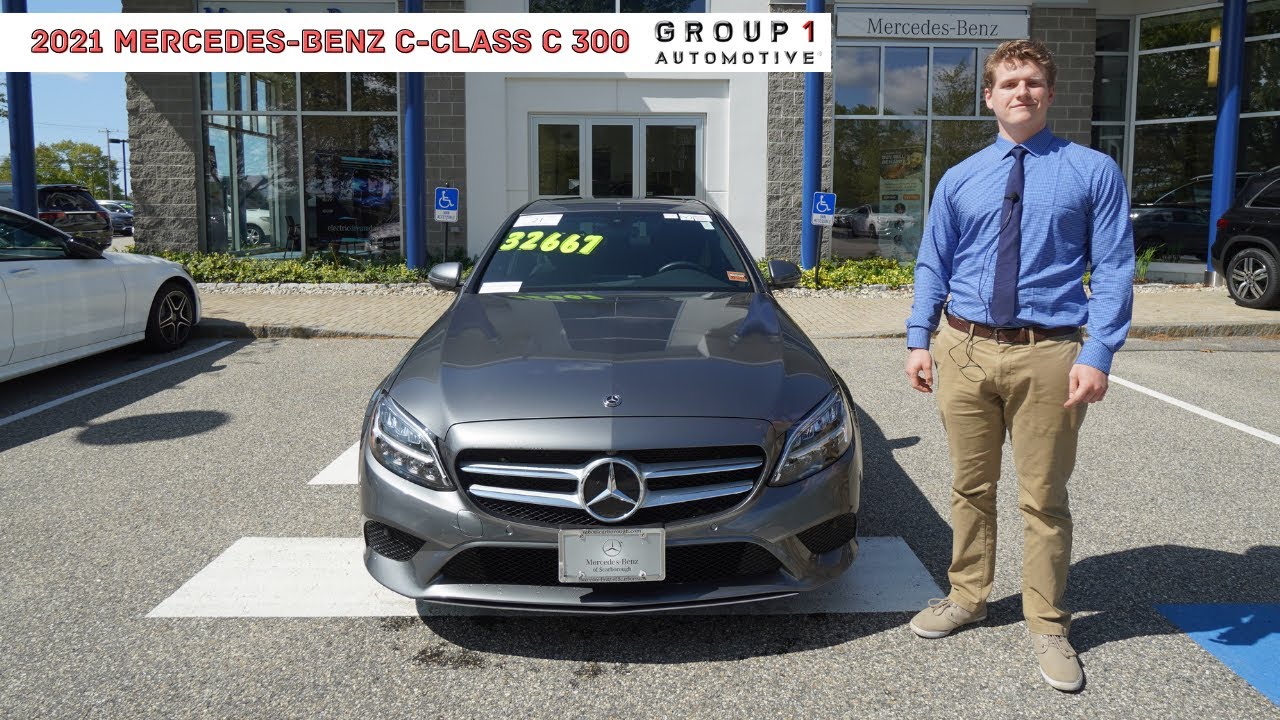 2021 Mercedes-Benz C-Class C 300 Sedan | Video Tour with Max - YouTube
