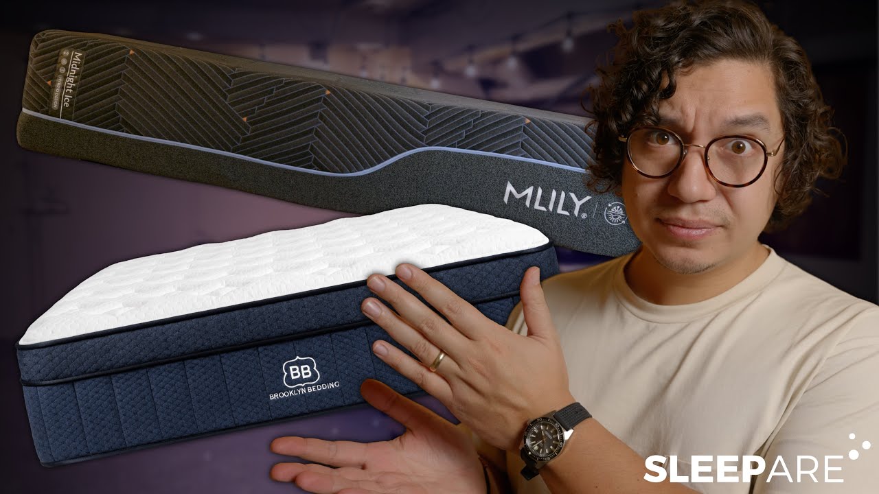 SAVE or SPEND on Your Mattress!? MLILY Midnight Ice 3.0 VS Brooklyn Bedding Aurora Luxe Review ...