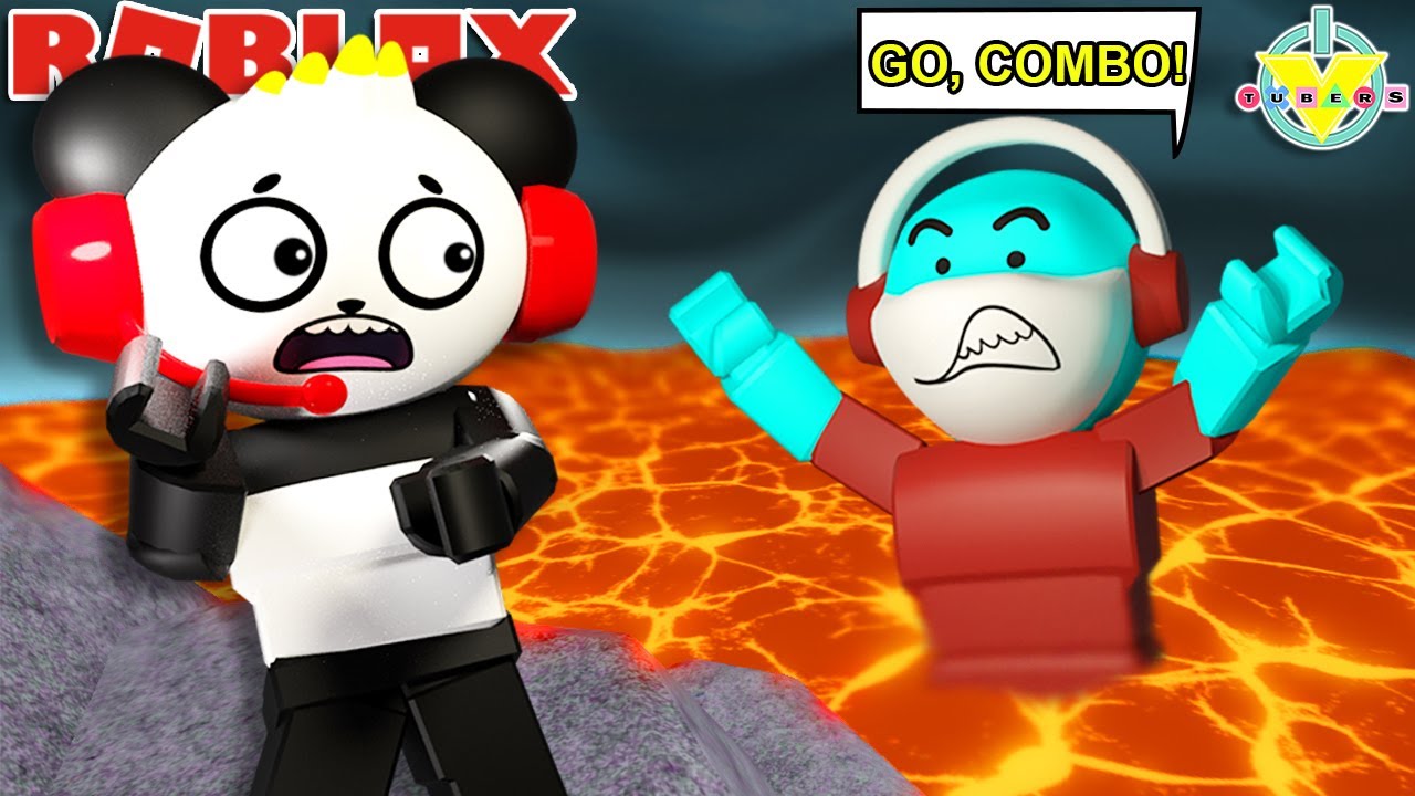 Who is the Fastest in Roblox LAVA RUN?! Big Gil VS Combo Panda!! - YouTube