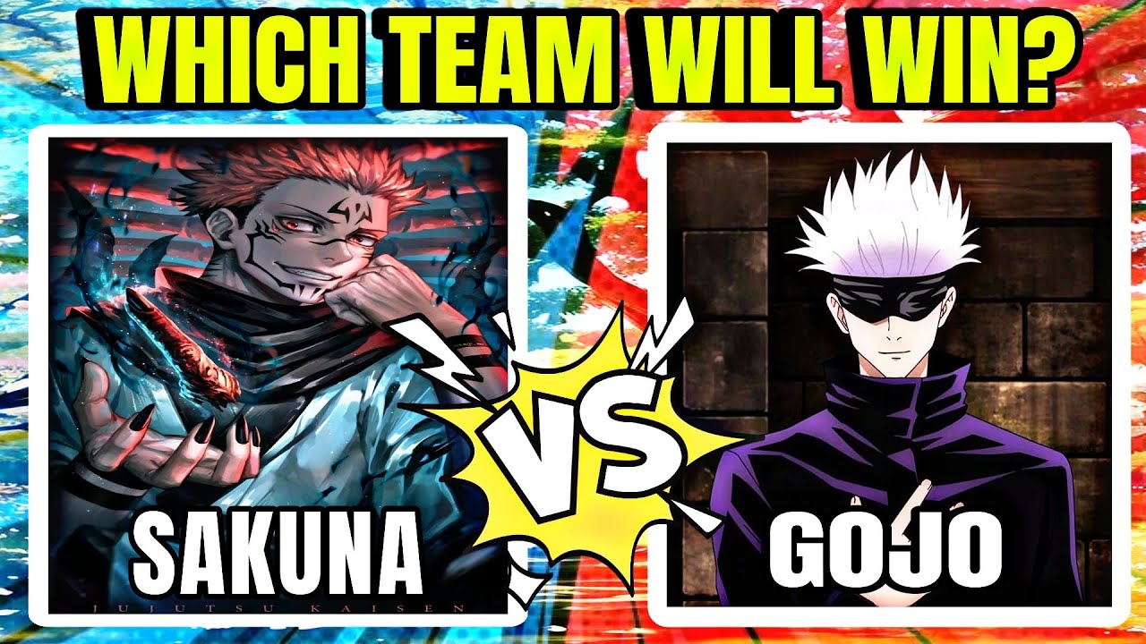 Team Sukuna Vs Team Gojo😈 | gojo | anime - YouTube