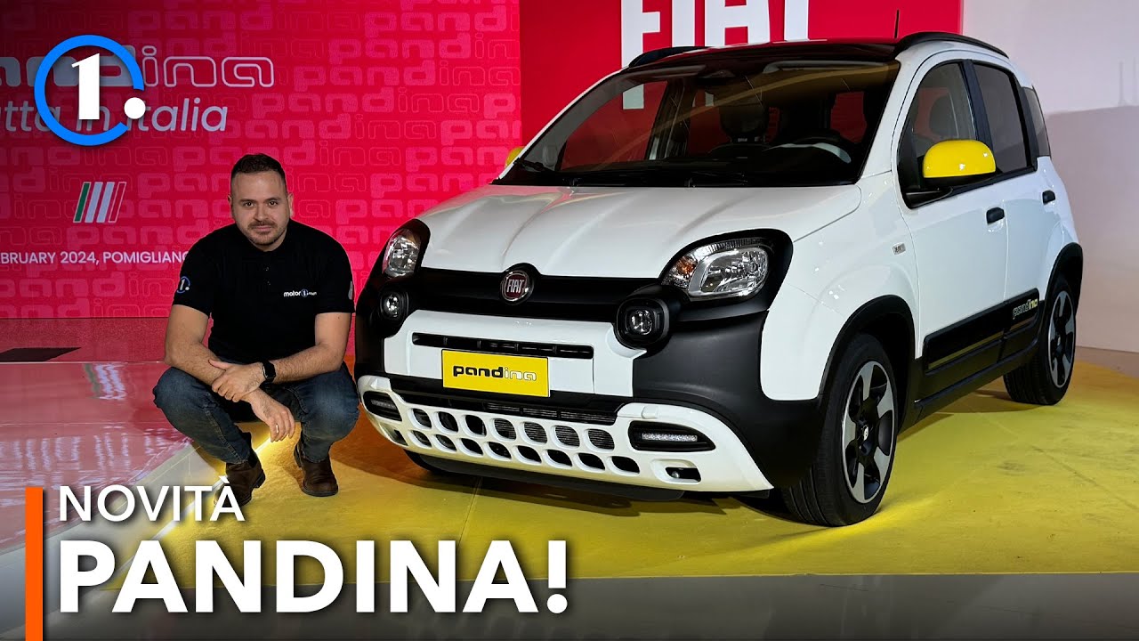Fiat PANDINA (2024) 🇮🇹 Serie speciale IBRIDA con ADAS e nuovi display ...