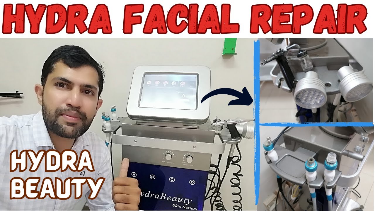 How to repiar Hydra Beauty | Fix suction and spray problem ...