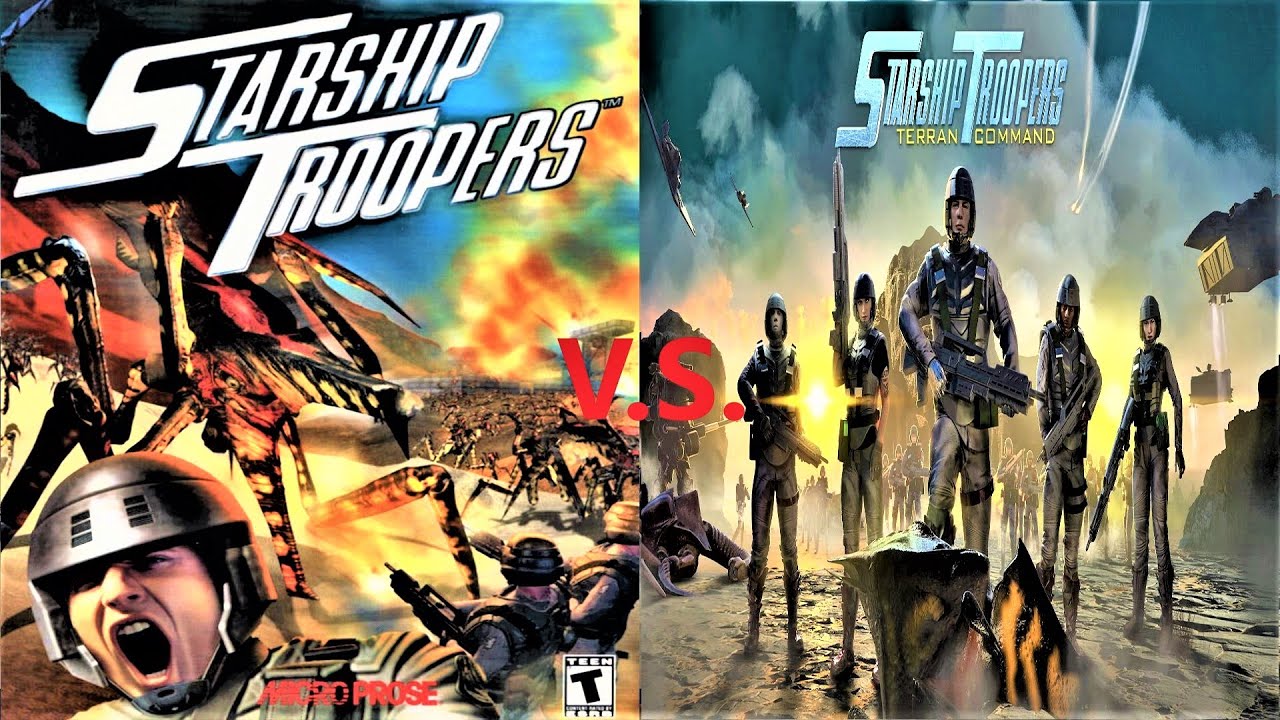 STARSHIP TROOPERS TERRAN COMMAND VS STARSHIP TROOPERS TERRAN ASCENDANCY ...