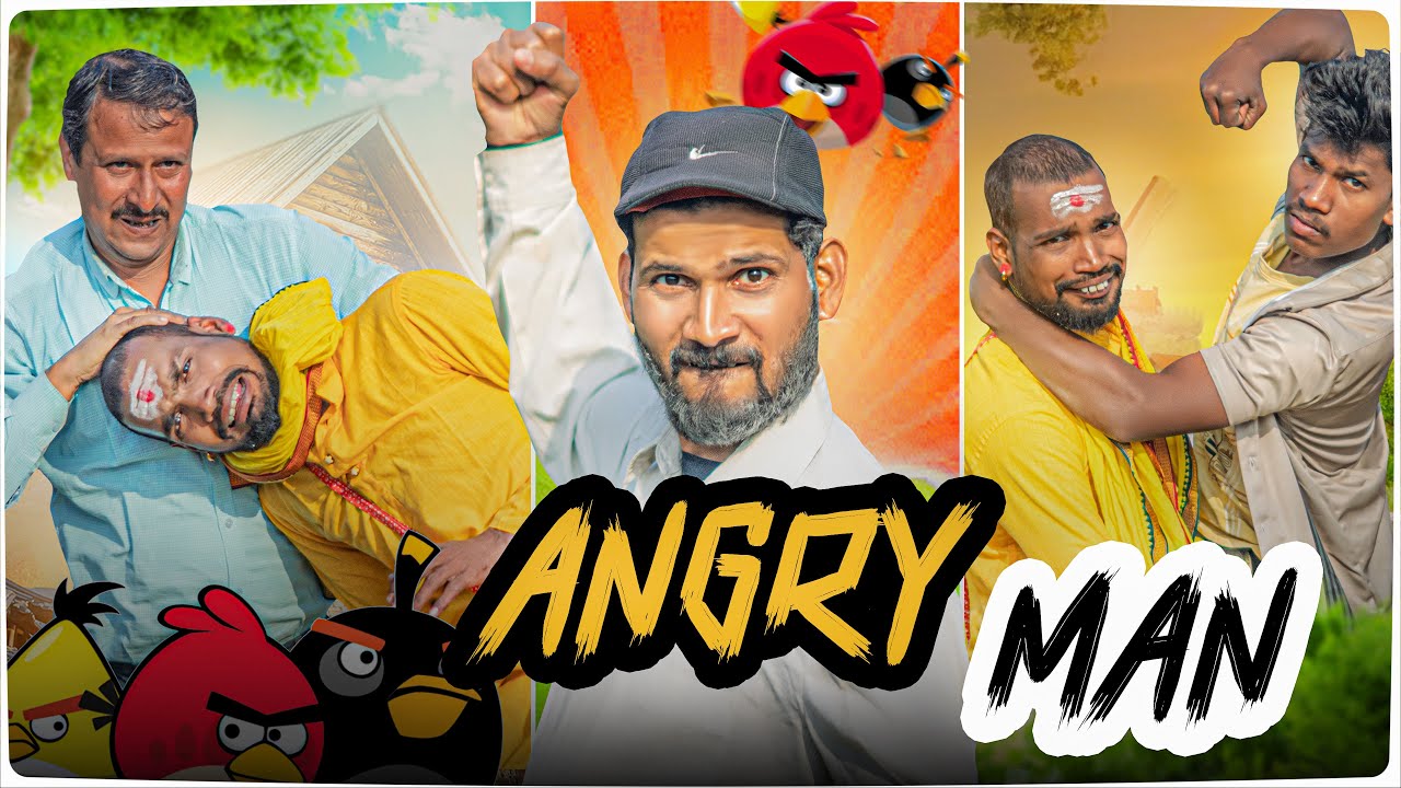 ANGRY MAN || Acting Fan || Pince Comedy - YouTube