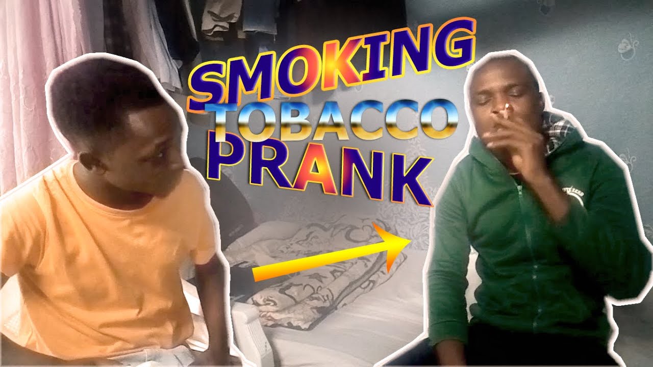 SMOKING CIGARETTE PRANK ON BEST FRIEND *He freaks out* - YouTube