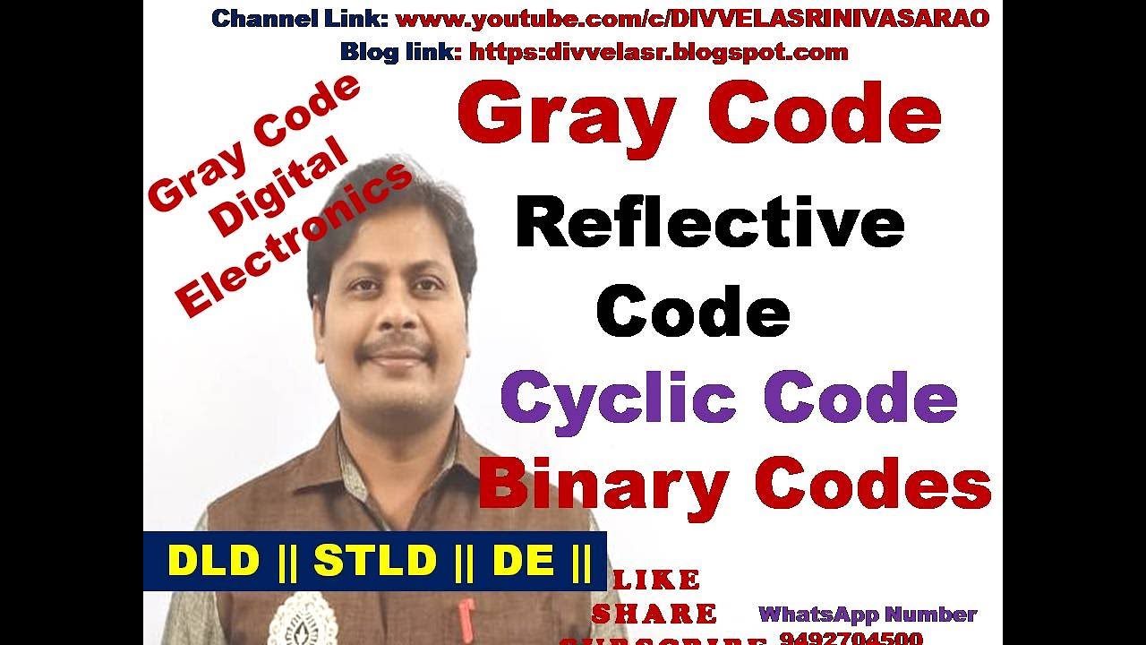 Gray Code Reflective Code Cyclic Code Non Weighted Codes Binary Codes Dld Stld