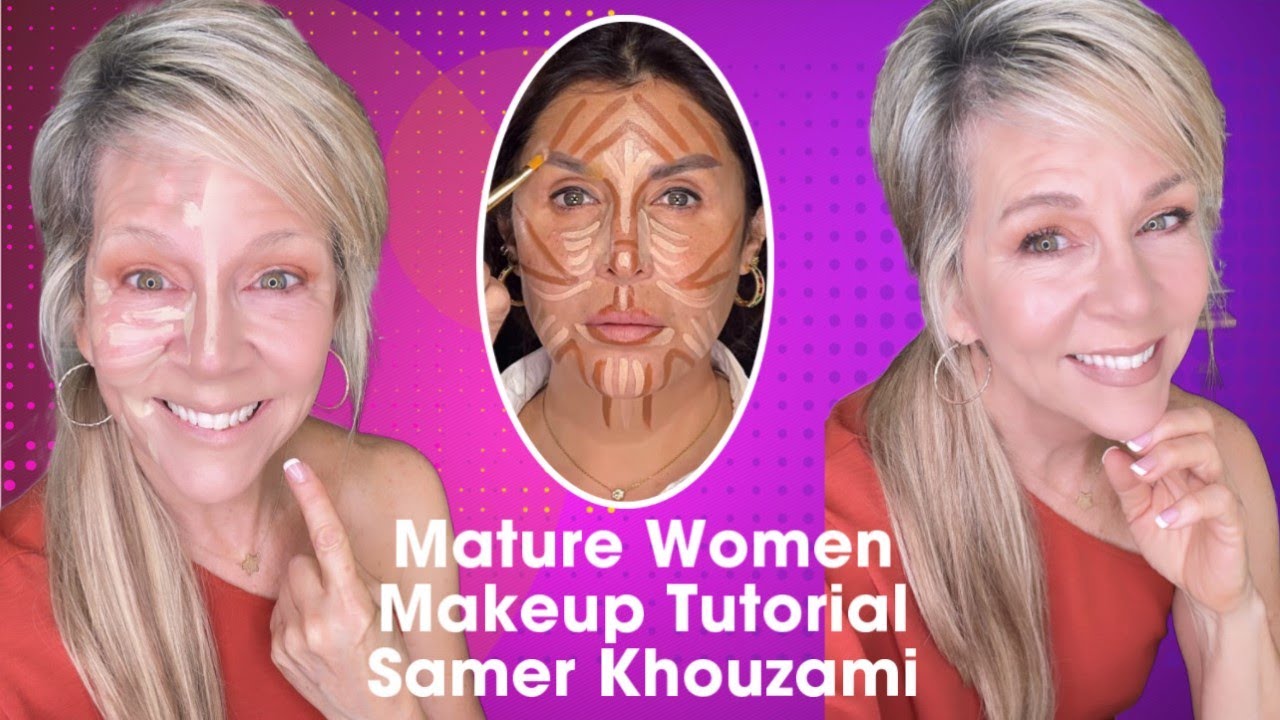 Mature Women Makeup Tutorial - YouTube