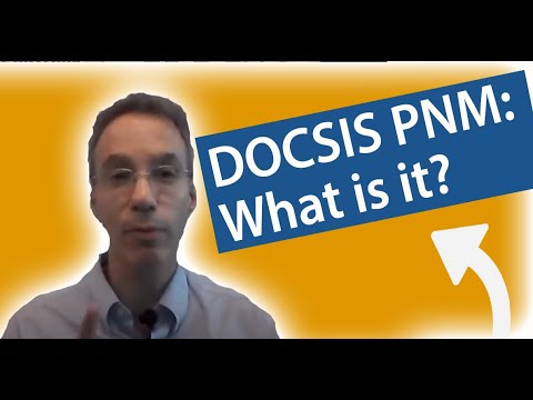 DOCSIS PNM. What is it and how does it work? - YouTube