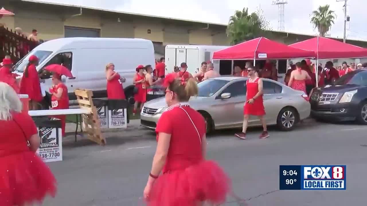 Red Dress Run in New Orleans celebrates 30th anniversary; Comic Con and ...