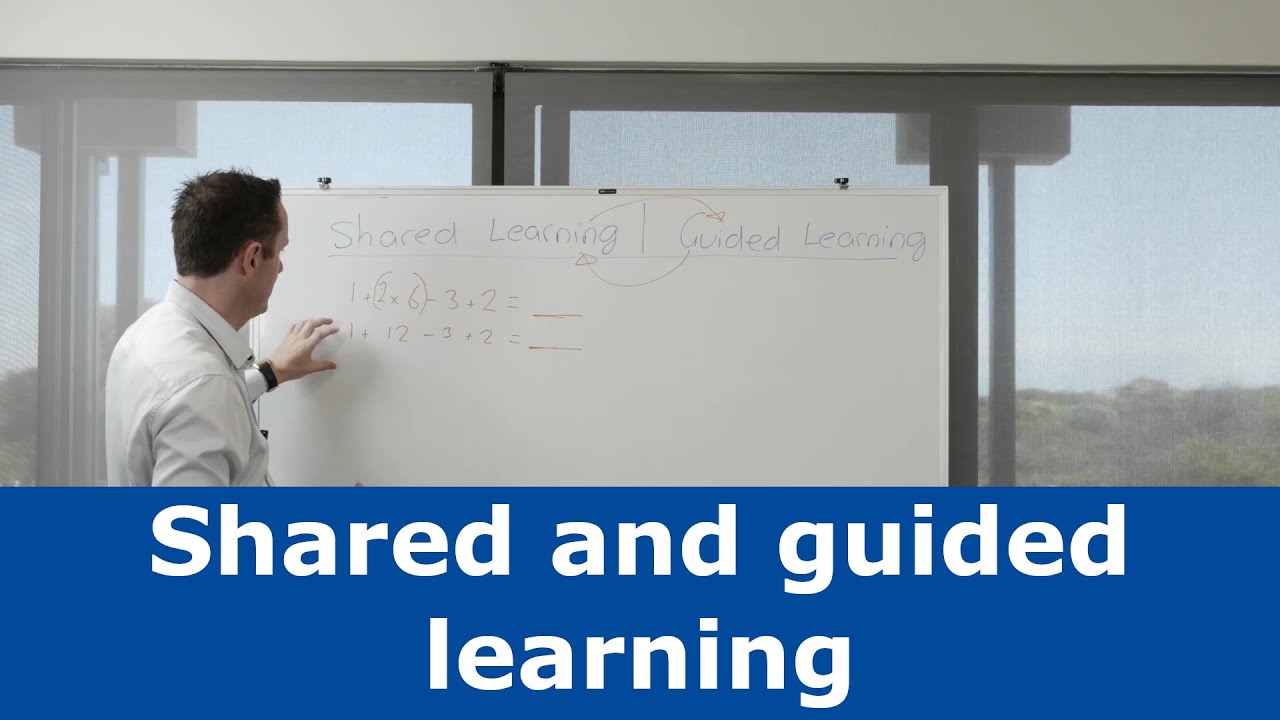 Shared and guided learning - YouTube