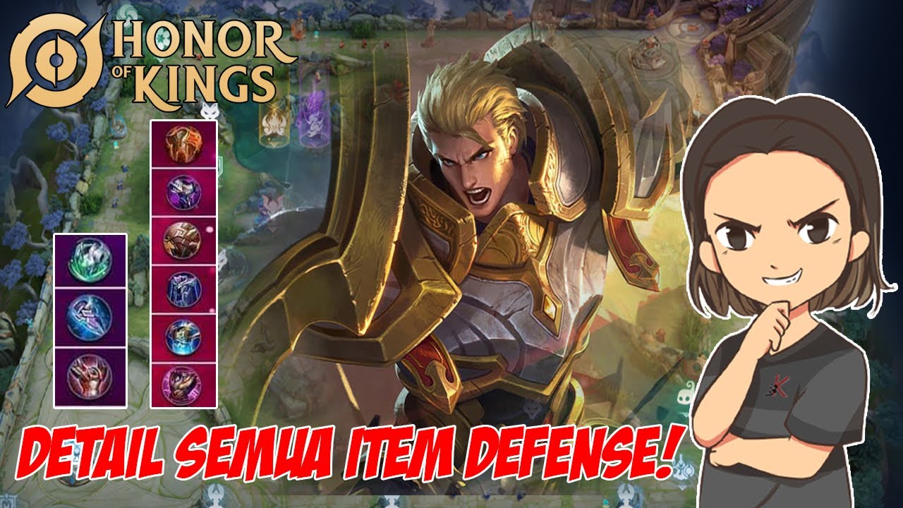 PENJELASAN LENGKAP ITEM DEFENSE DI HONOR OF KINGS - YouTube