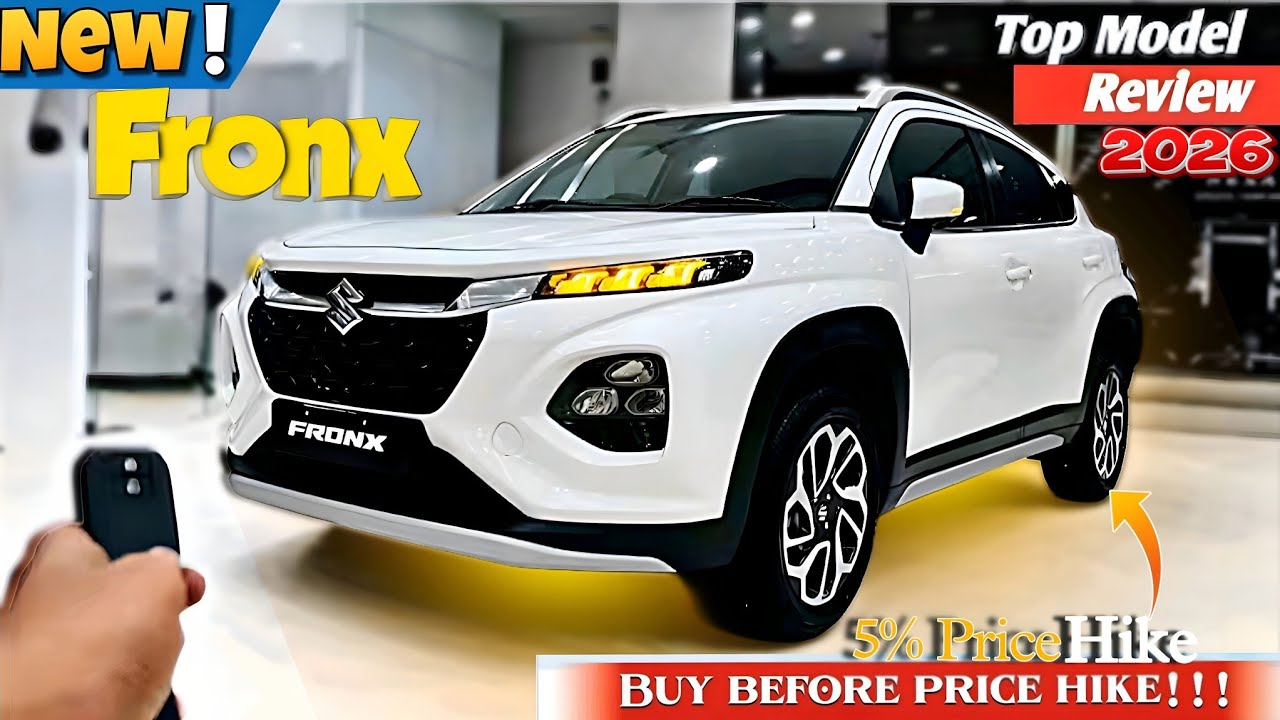 Price Hike New Maruti Fronx Top Model Alpha 2026 😱 FRONX Top Model ...