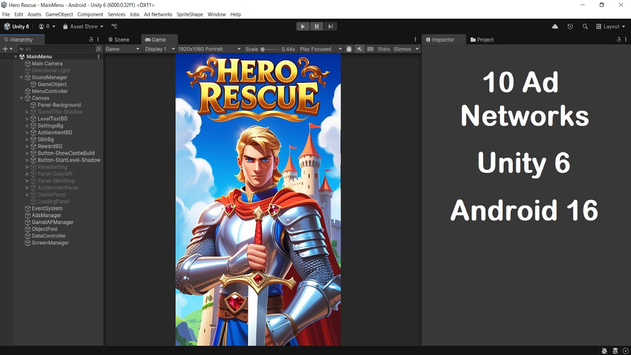Hero Rescue Unity Game | Hero Rescue Unity Source Code | Pull The Pin ...