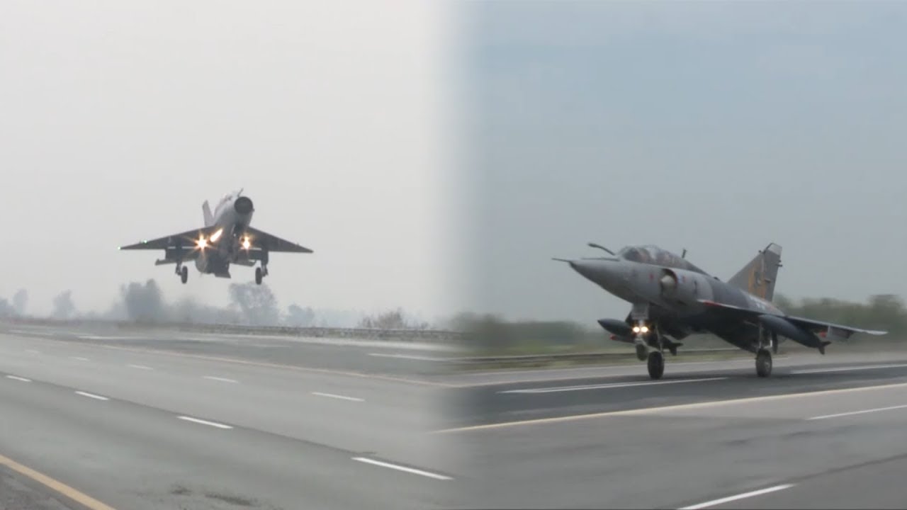 Pakistan Air Force fighter jets splendid show of landing display on ...