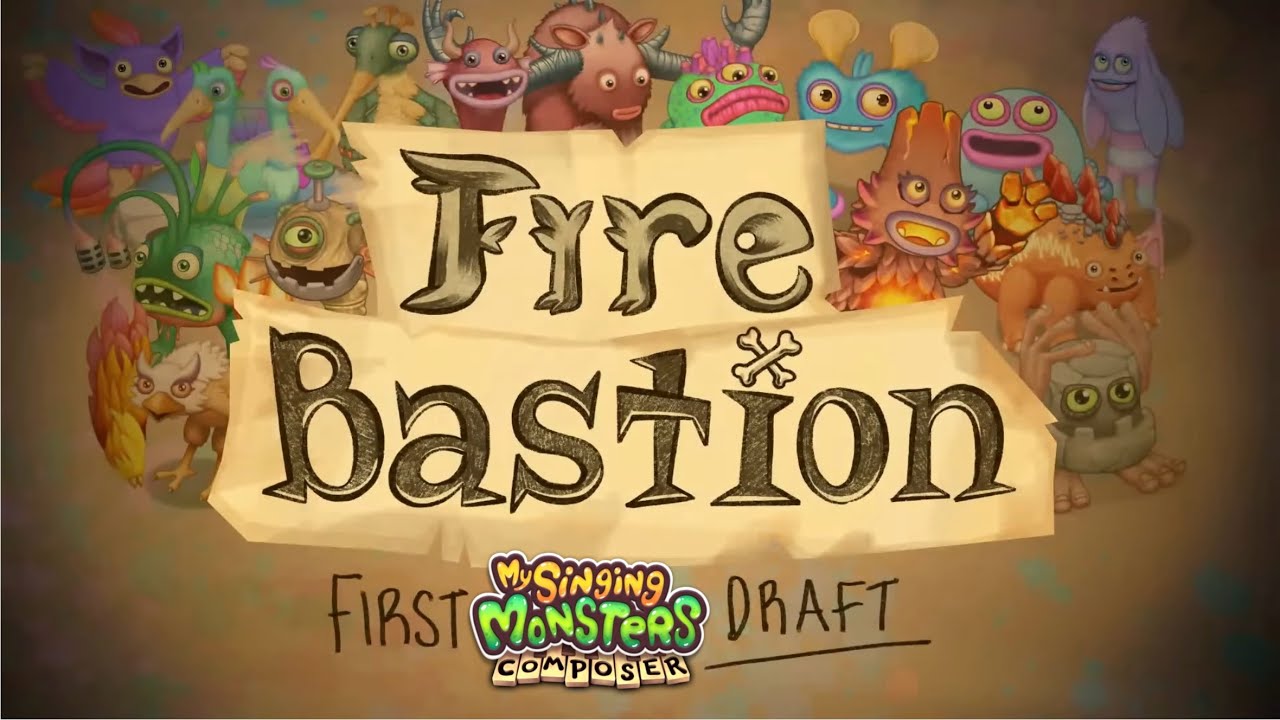 Fire Bastion (Early MSM draft) {My Singing Monsters Composer cover by ...
