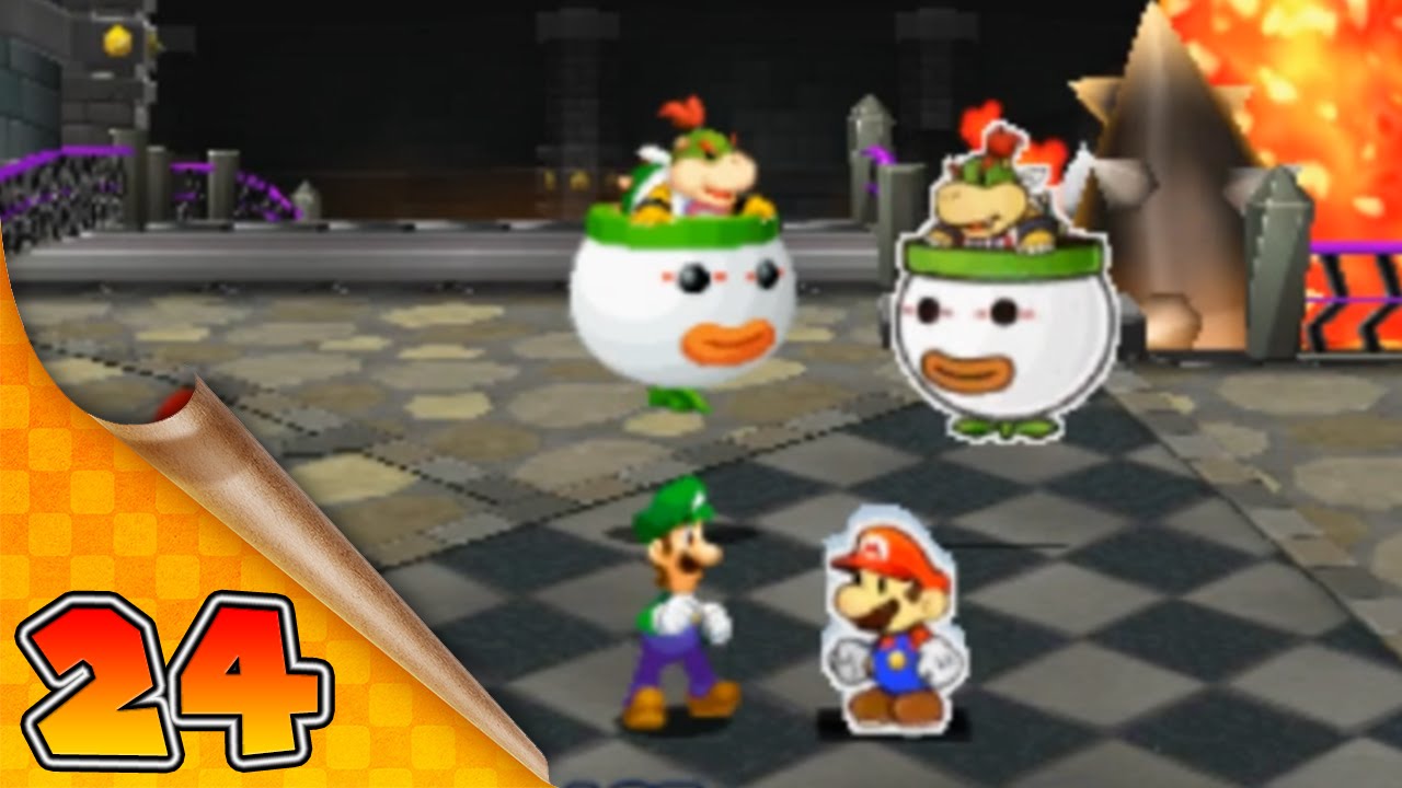 MARIO & LUIGI PAPER JAM BROS. #24 - Les 2 Bowser Jr. ! - YouTube