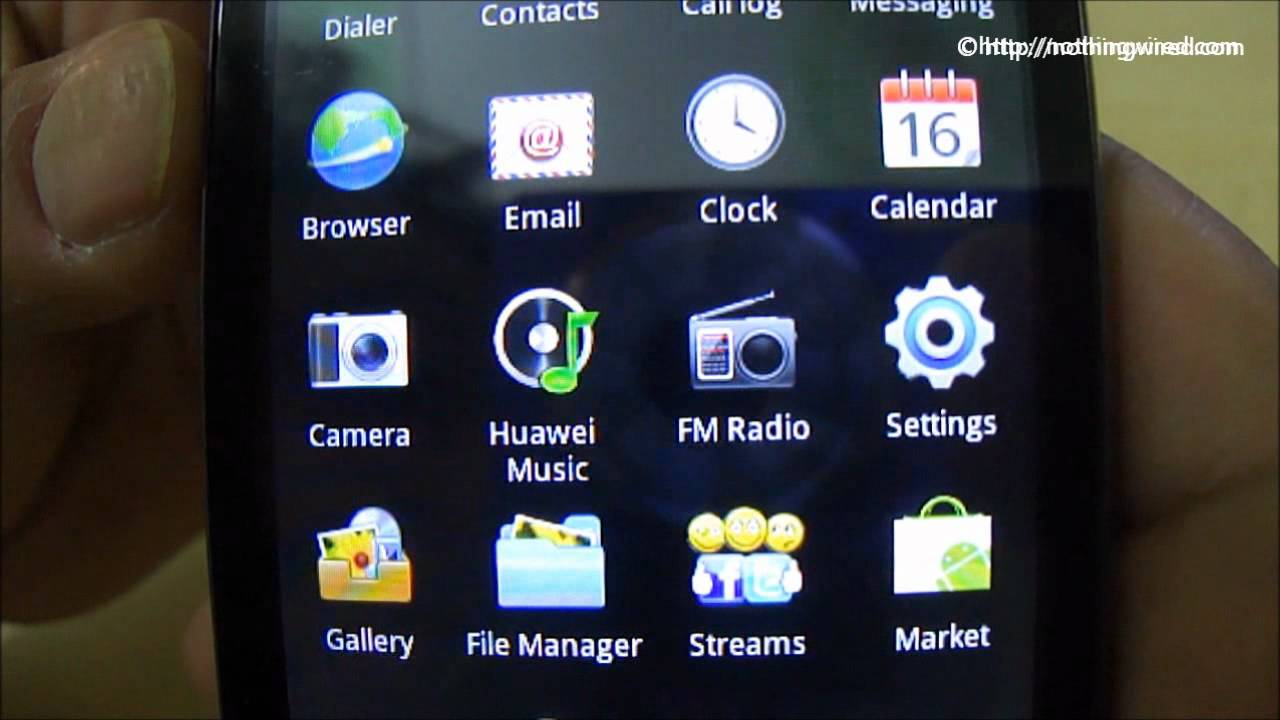 Huawei Sonic U8650 Video Review - YouTube