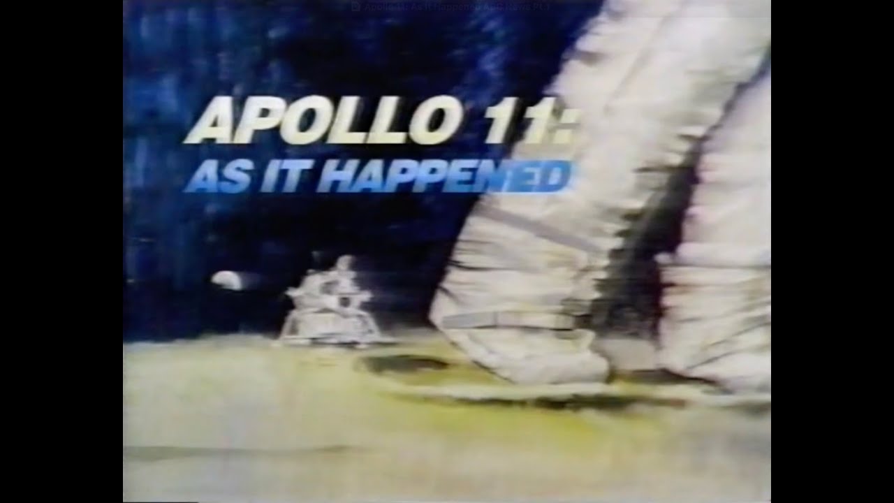 Apollo 11: As It Happened, ABC News Pt. 1 - YouTube
