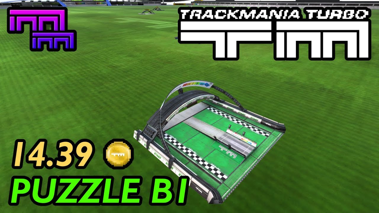 TrackMania Turbo DS - PuzzleB1 - 14.39 [PB] - YouTube
