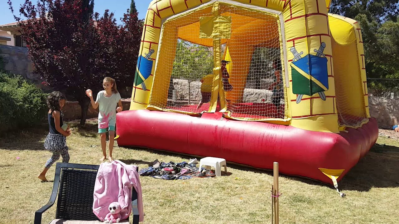 Easter water balloon fight - YouTube