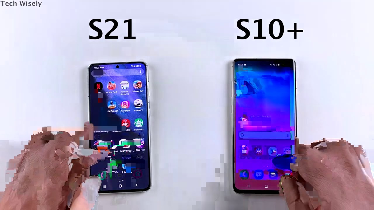 SAMSUNG S21 Vs S10 Plus SPEED TEST YouTube