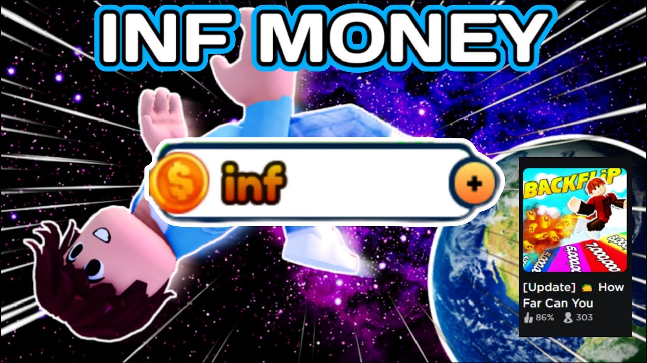 Roblox How Far Can You Backflip Script || Inf Money || - YouTube