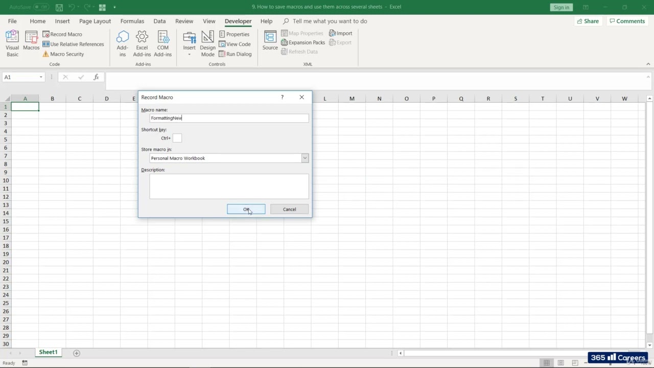 33 How To Use The Same Macro On Multiple Workbooks YouTube 33 How To Use The Same Macro On Multiple Workbooks YouTube