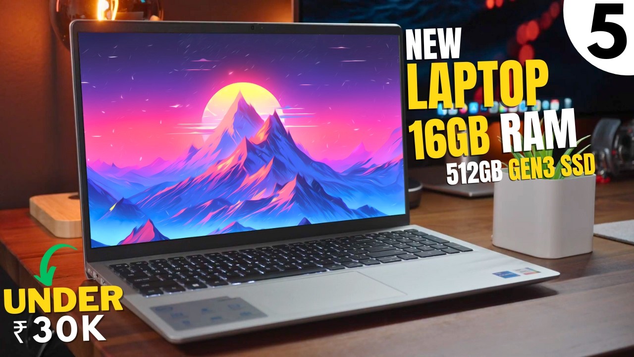 Best Laptops Under 30000🔥5 Epic Laptops of 2024🔥Top 5 Best Laptops ...