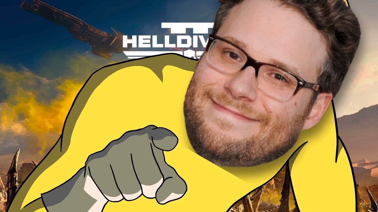 Seth Rogan Helps Again - Helldiver 2 Again - YouTube