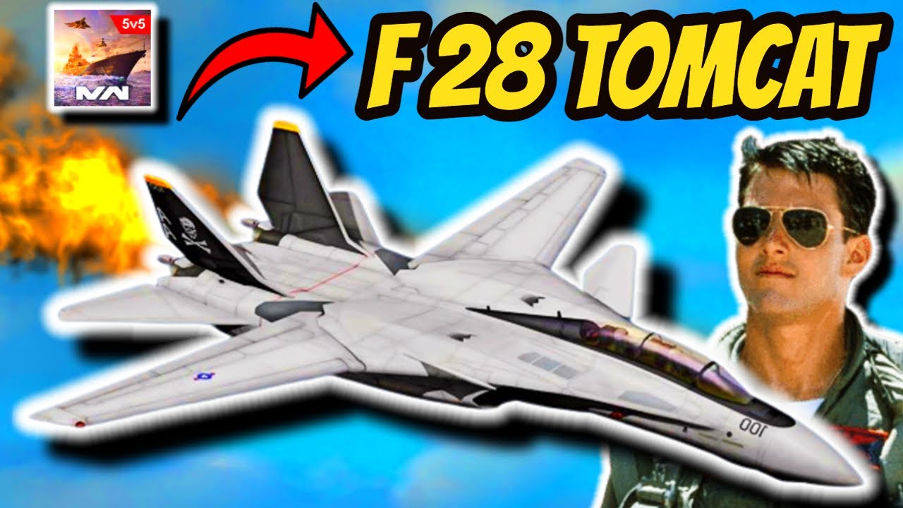 Best Jet Of The Game? NEW F 28 Tomcat - Modern Warships - YouTube