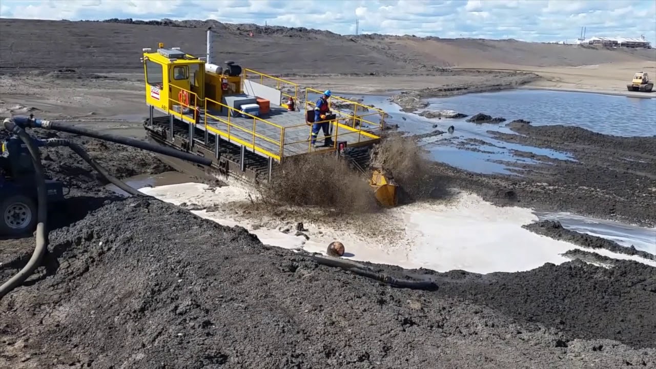 Dewatering Tailings - YouTube